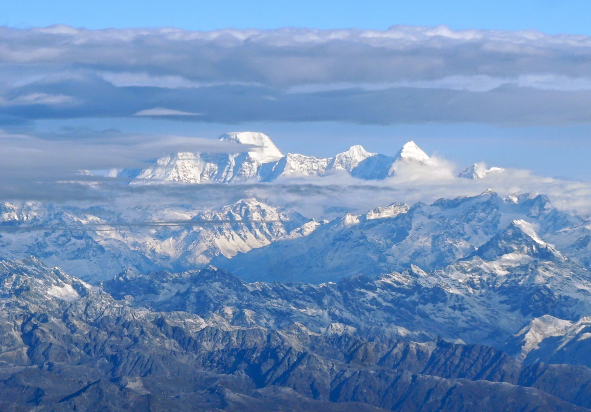 The Himalayas from the air – Jonty travels…
